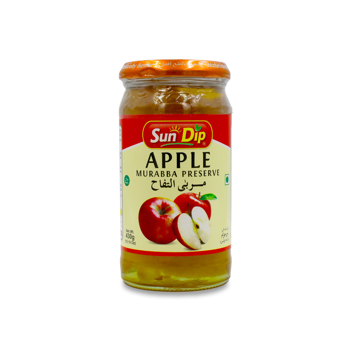 Buy Sundip Apple Preserve (Saib Murabba) 430G - Pakistan Supermarket UAE