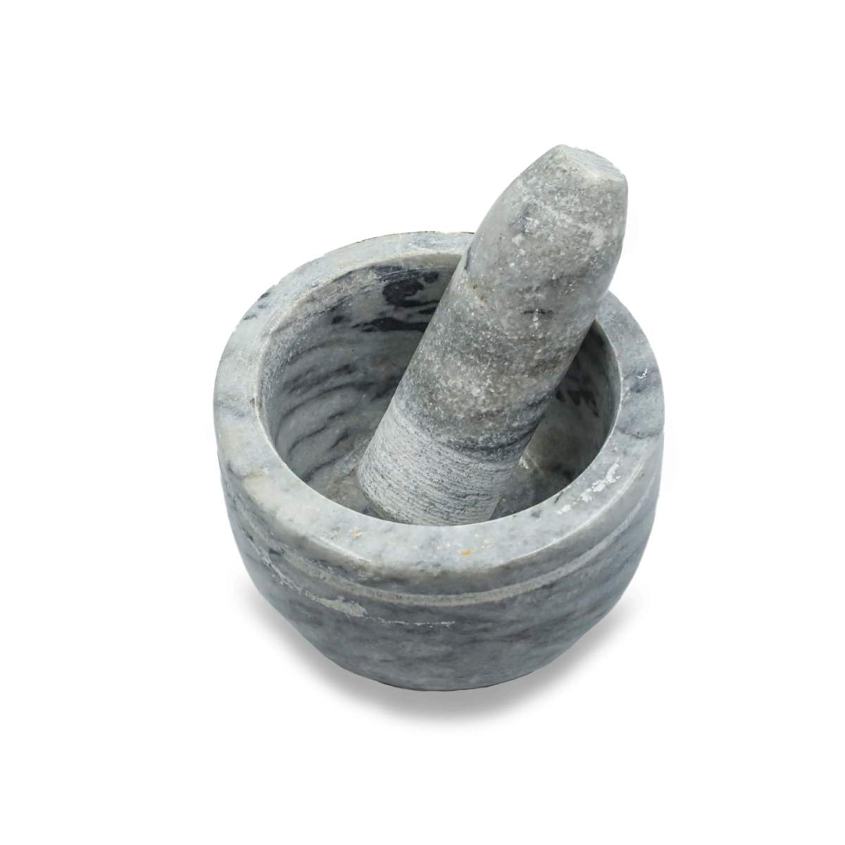 Grinding Pot Marble Small (Kundi Danda) - Pakistan Supermarket UAE