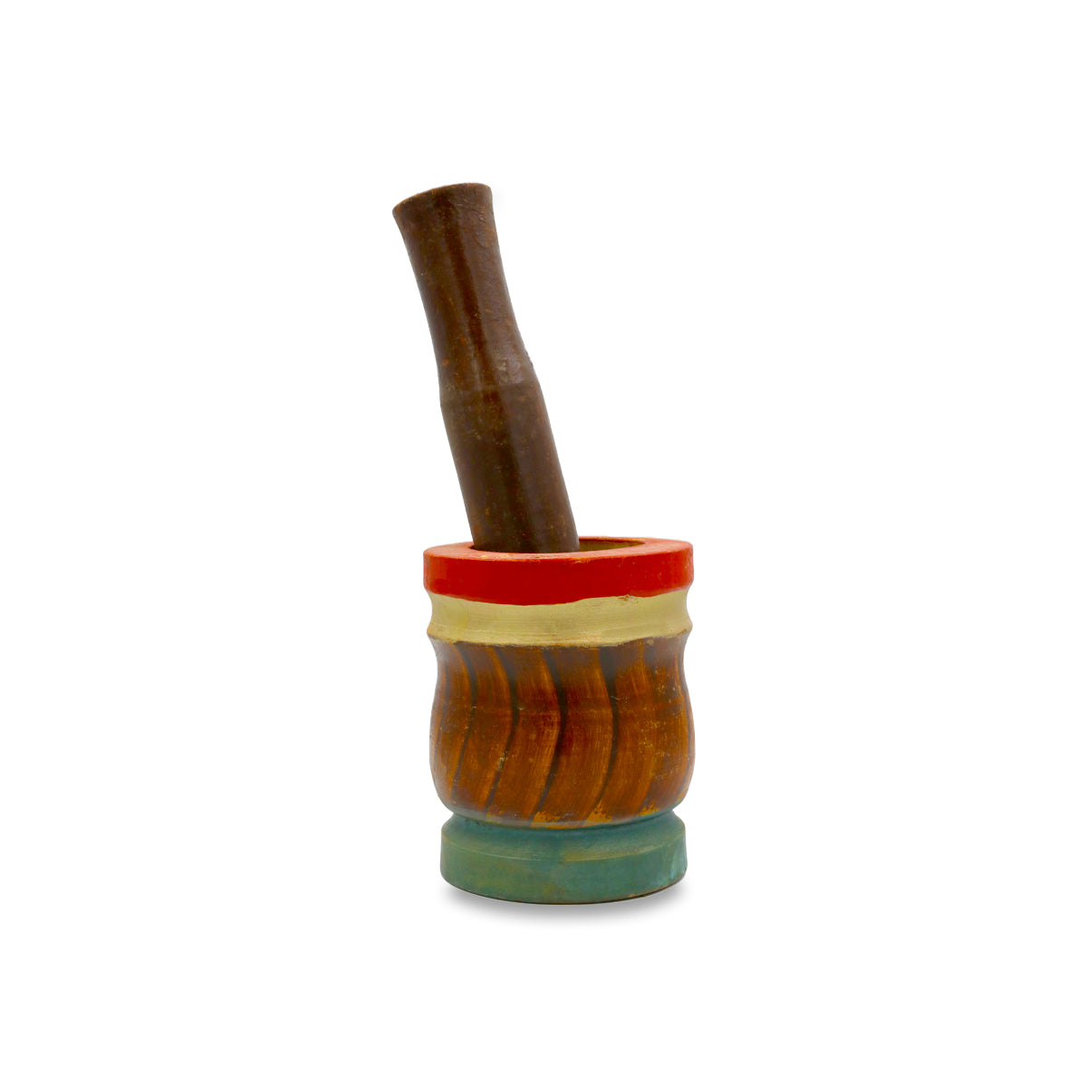 Purchase Grinding Pot Wood Mortar (Kundi Danda) - Pakistan Supermarket UAE