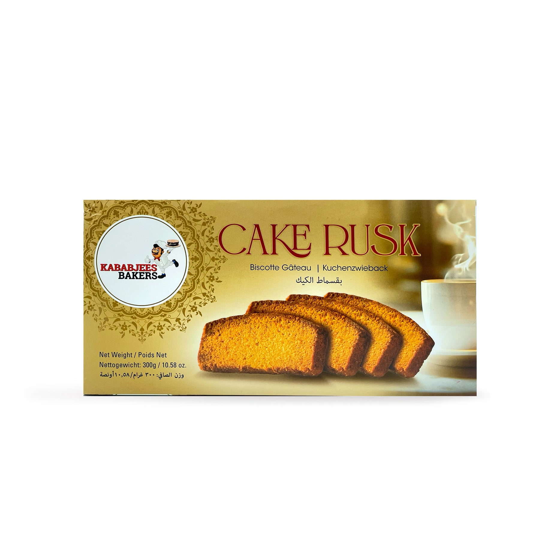 Buy Kababjees Cake Rusk 300G - Pakistan Supermarket UAE