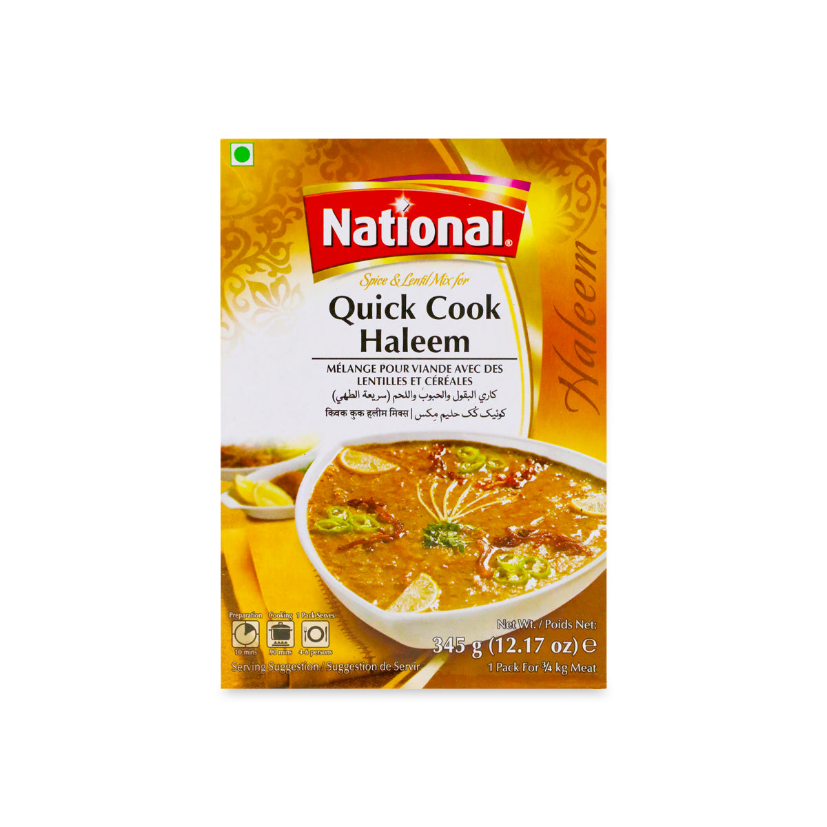 Buy National Quick Cook Haleem 345G - Pakistan Supermarket UAE