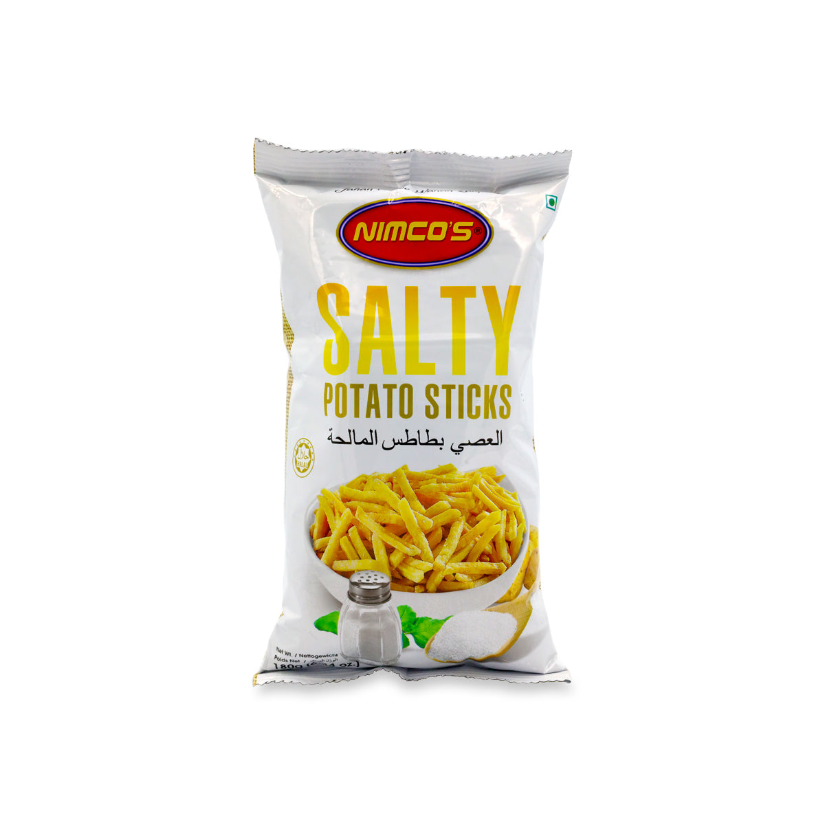 Buy Nimco Salty Potato Sticks 180G - Pakistan Supermarket UAE