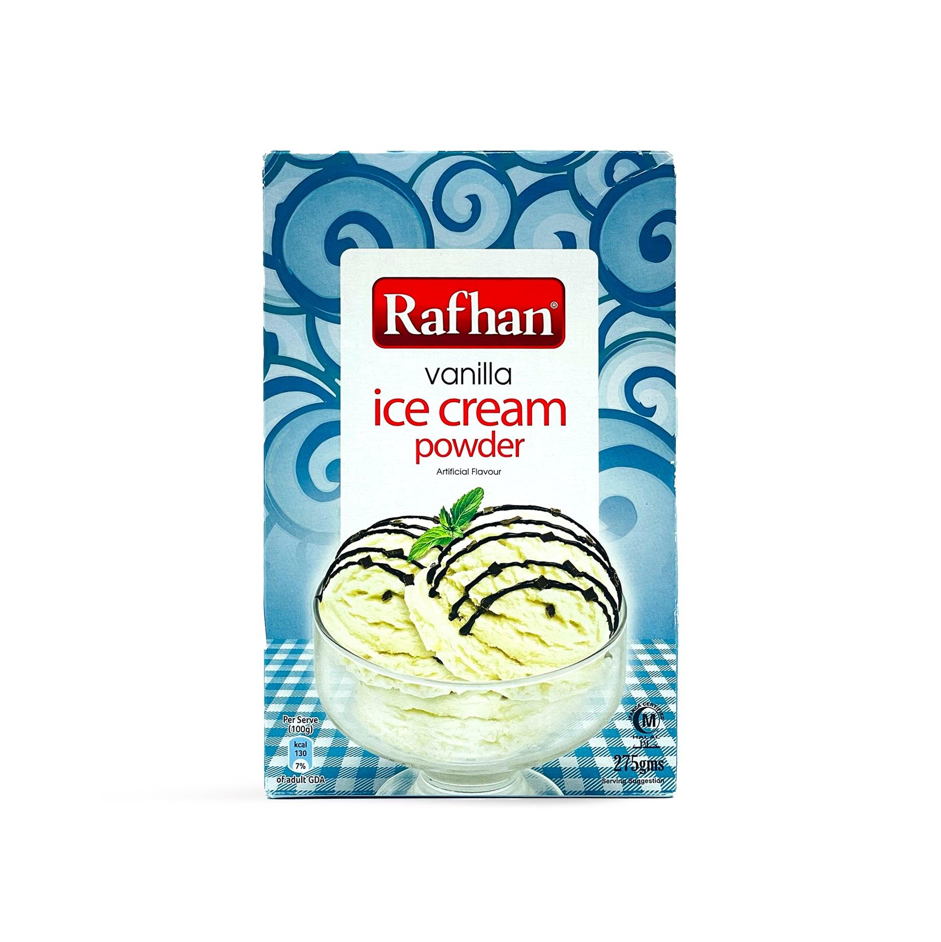 Buy Rafhan Ice Cream Powder Vanilla 275G - Pakistan Supermarket UAE