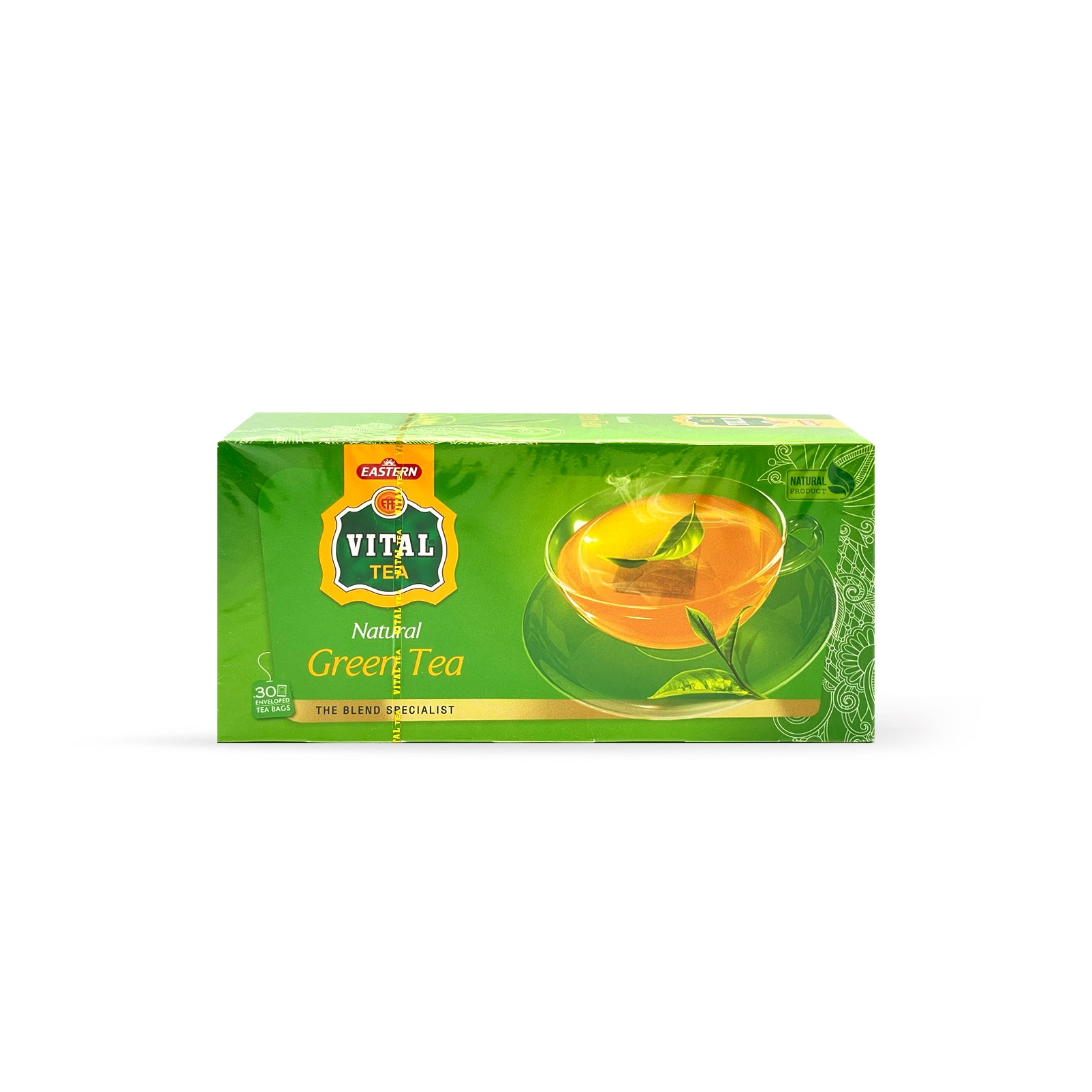 Buy Vital Natural Green Tea Box (30 Tea Bags) - Pakistan Supermarket UAE