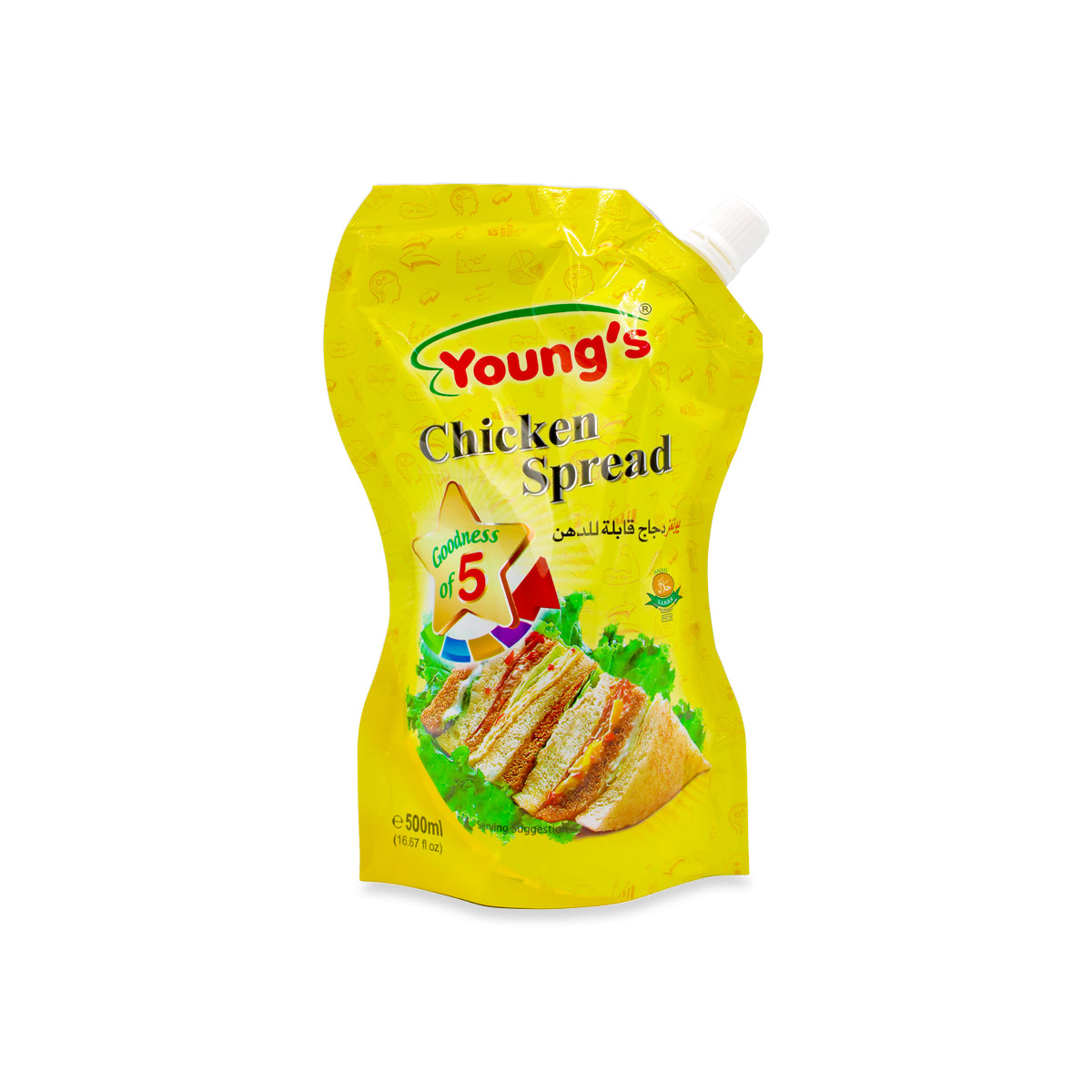 Buy Youngs Chicken Spread (Pouch) 500ML - Pakistan Supermarket UAE