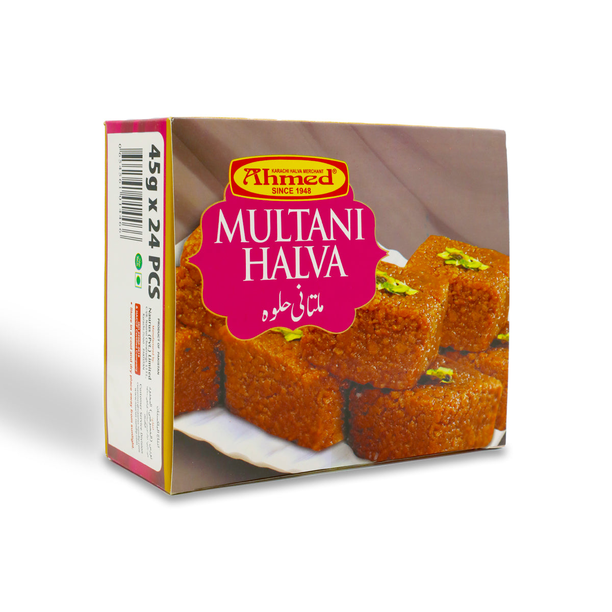 Buy Ahmed Multani Halva Ticky Pack Box (24Pcs) - Pakistan Supermarket UAE