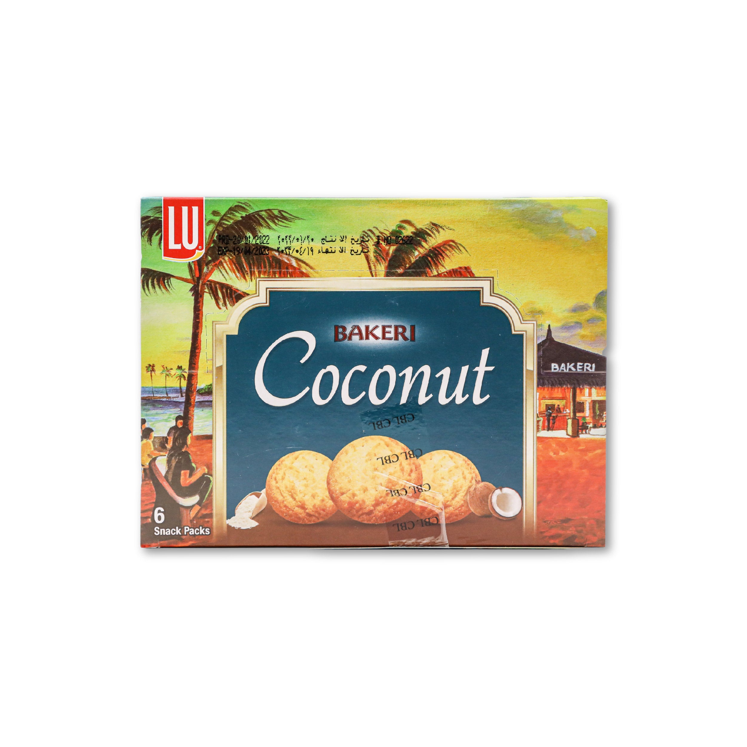 Buy Lu Bakeri Coconut Cookies Snack Pack 6Pcs Box - Pakistan ...