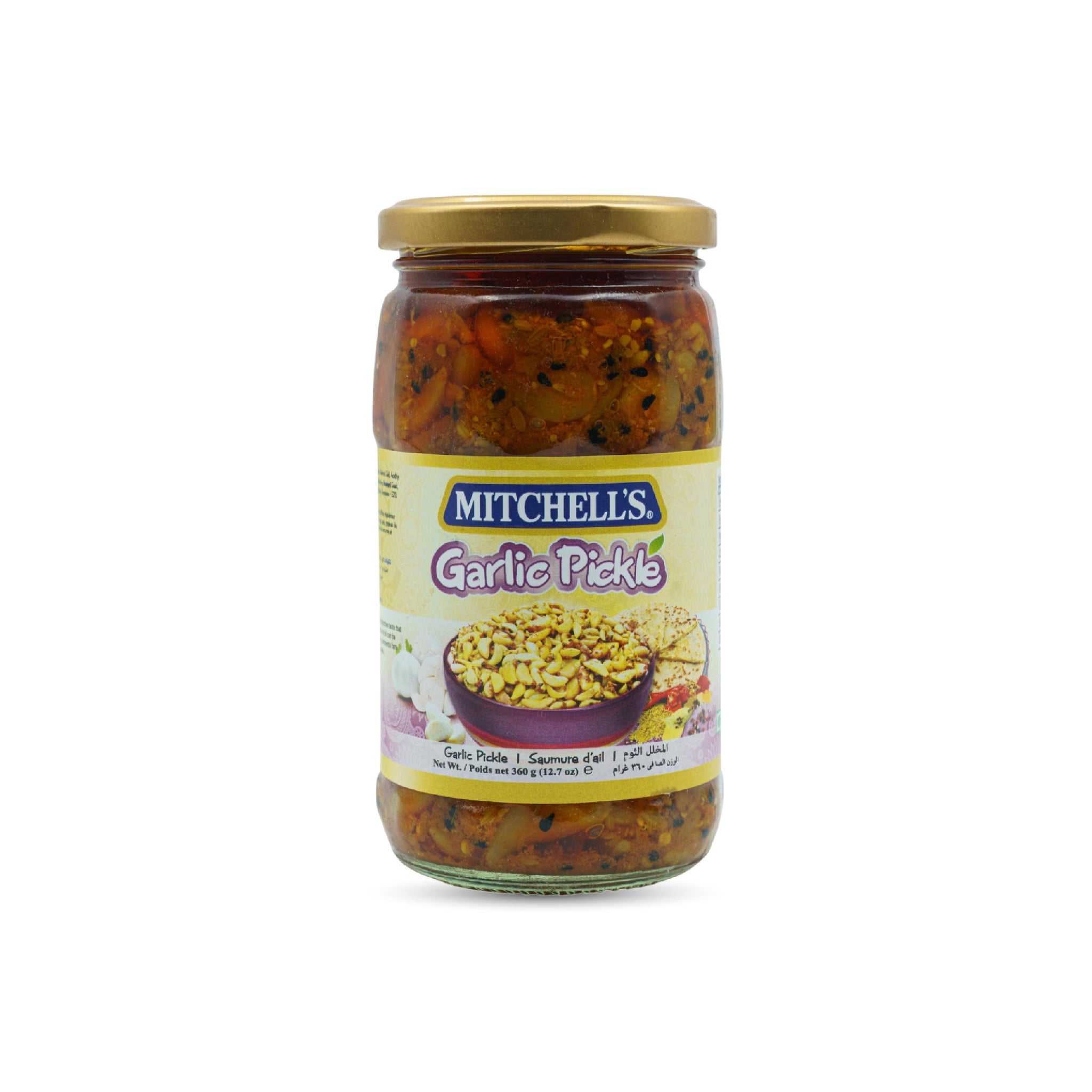 Buy Mitchells Garlic Pickle 360G- Pakistan Supermarket UAE