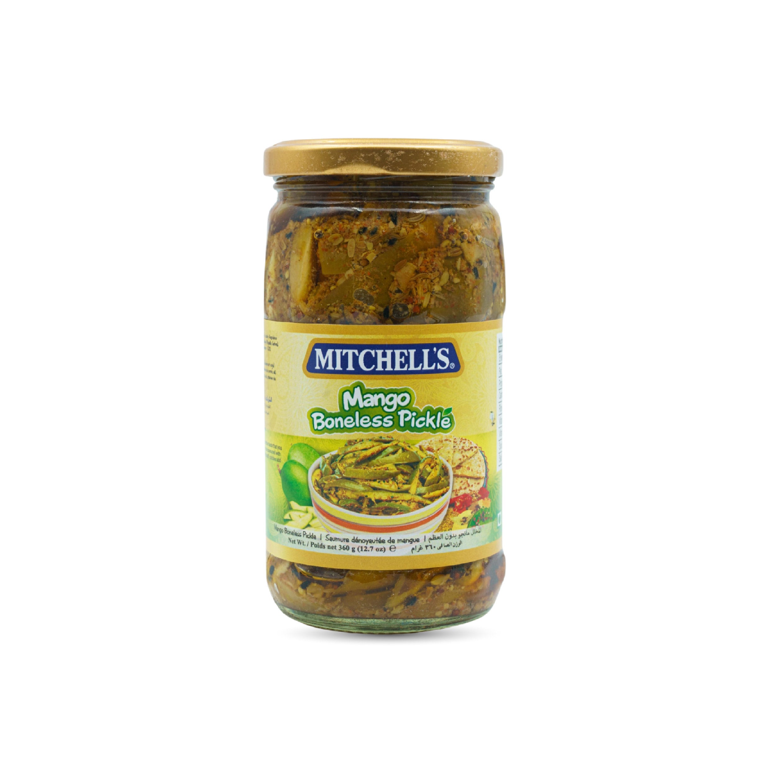Buy Mitchells Mango Boneless Pickles 360G - Pakistan Supermarket UAE