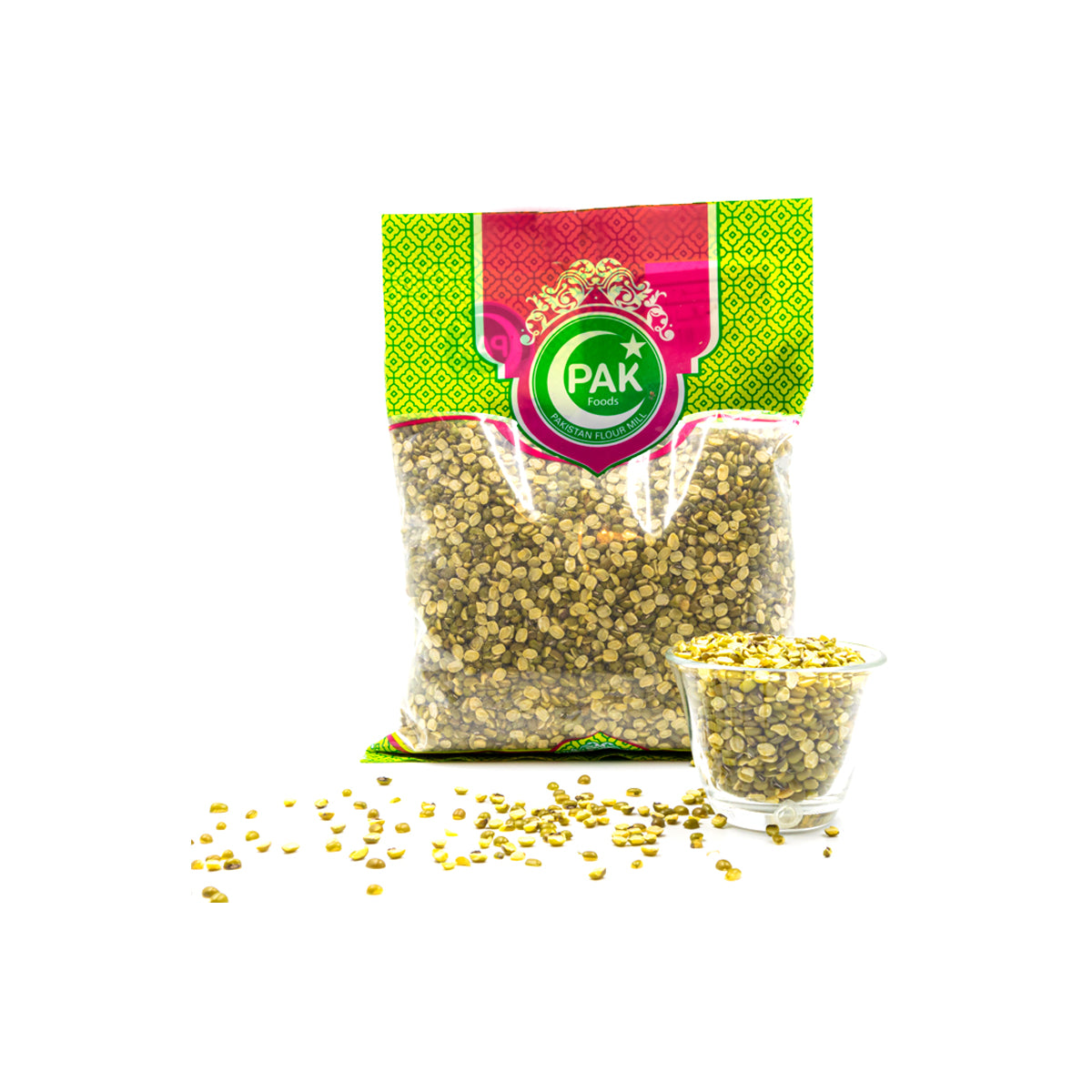 Buy Green Moong Split (Moong Daal Chilka) 500G - Pakistan Supermarket UAE