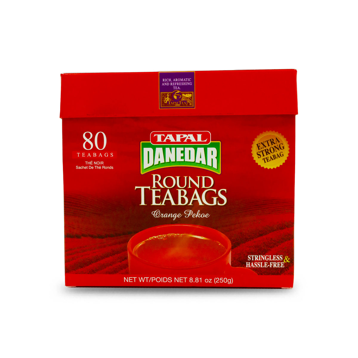 Buy Tapal Danedar Round 80 Tea Bags 250G - Pakistan Supermarket UAE