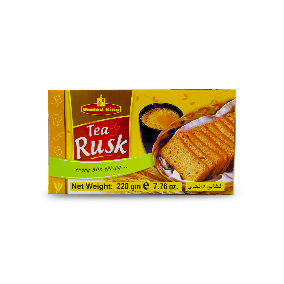 Buy United King Tea Rusk 220G - Pakistan Supermarket UAE